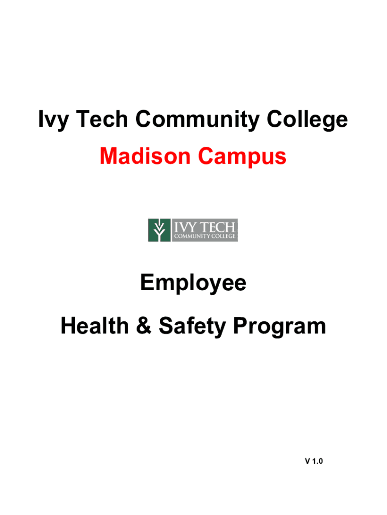 Fillable Online About the Madison Campus - Ivy Tech Community College Fax Email Print - pdfFiller