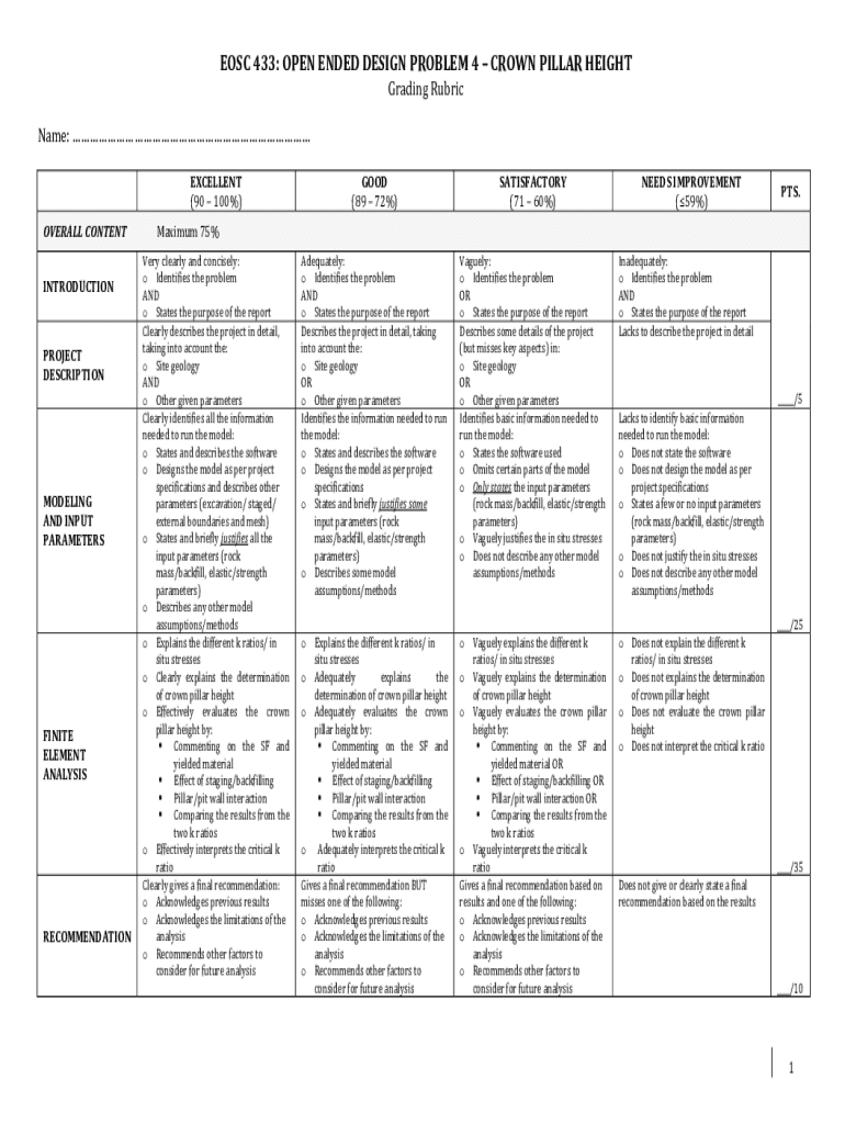 Fillable Online CROWN PILLAR/ PIT WALL INTERACTION - GUIDELINES Fax ...