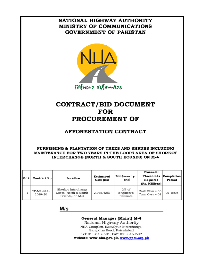Fillable Online Bidding-Documents-for-Karak-Karappa-for-Contract-No ...