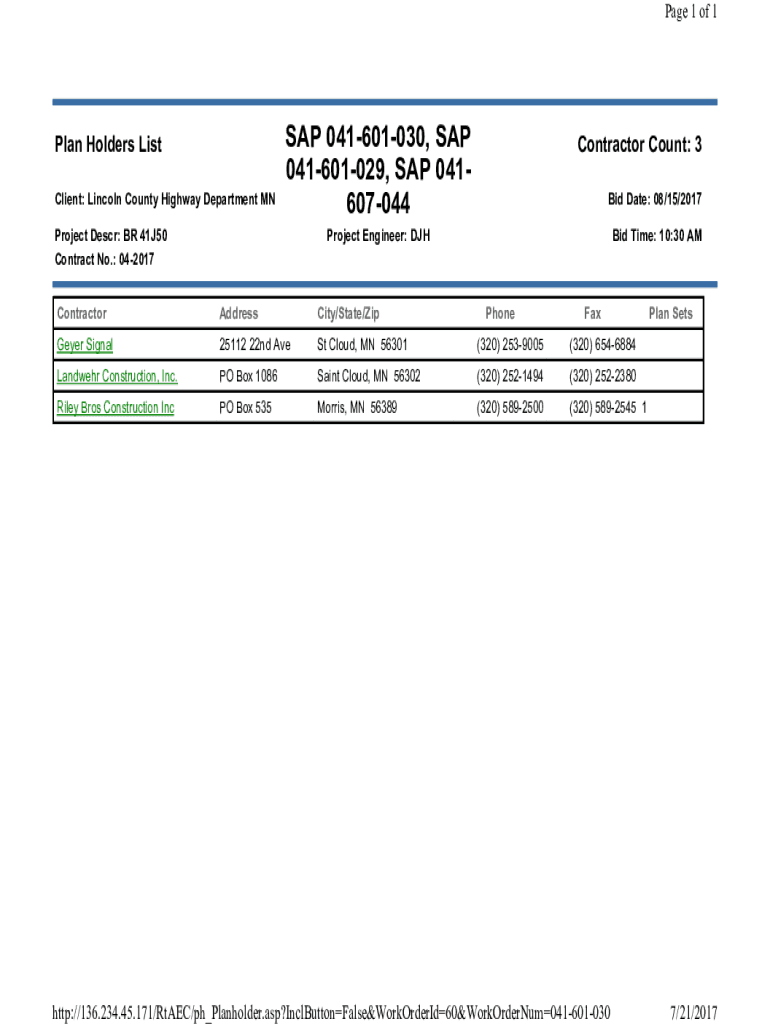 Fillable Online SAP 041-601-030, SAP 041-601-029, SAP 041- 607-044 Fax Email Print - pdfFiller