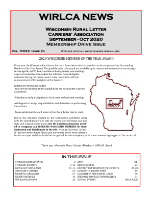 Fillable Online NRLCA Special Edition Contract Agreement Fax Email ...