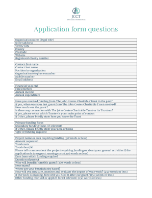 Fillable Online Bridging Divides SAMPLE application form Fax Email ...