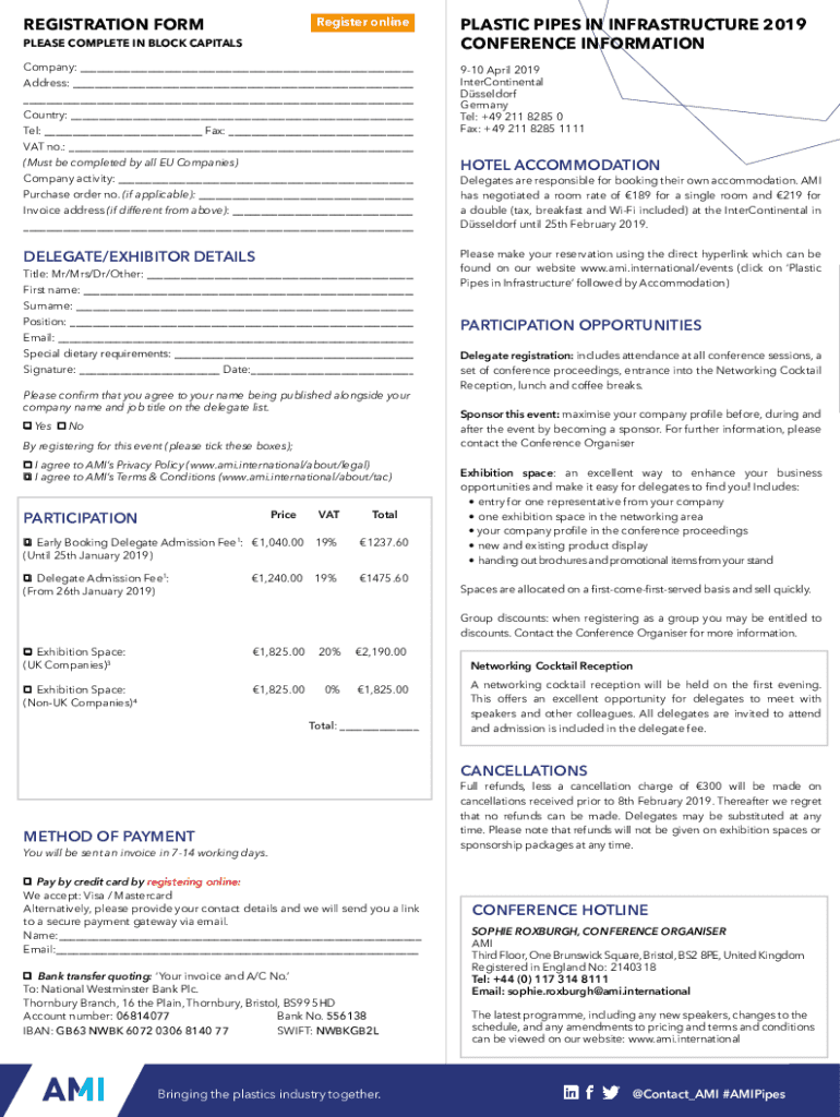 Fillable Online Plastic Pipes in Infrastructure: Moving the plastic pipe industry ... Fax Email ...