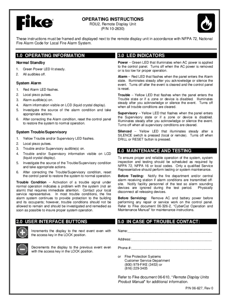 Fillable Online National Fire Alarm and Signaling Code Fax Email Print ...