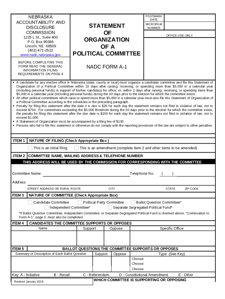 Accountability and Disclosure Commission Doc Template | pdfFiller