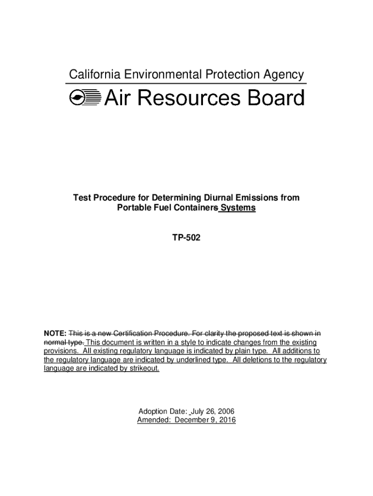 Fillable Online 40 CFR 59.653 - How do I test portable fuel containers ...