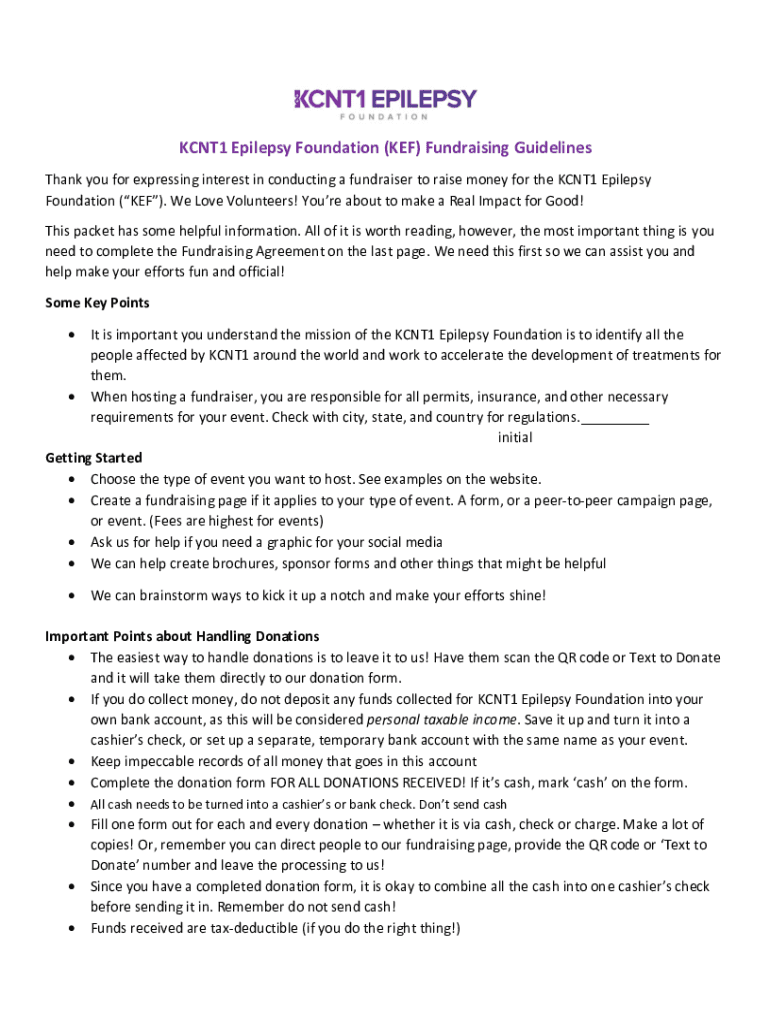 Fillable Online Ways to donate to the KCNT1 Epilepsy Foundation Home Fax Email Print - pdfFiller