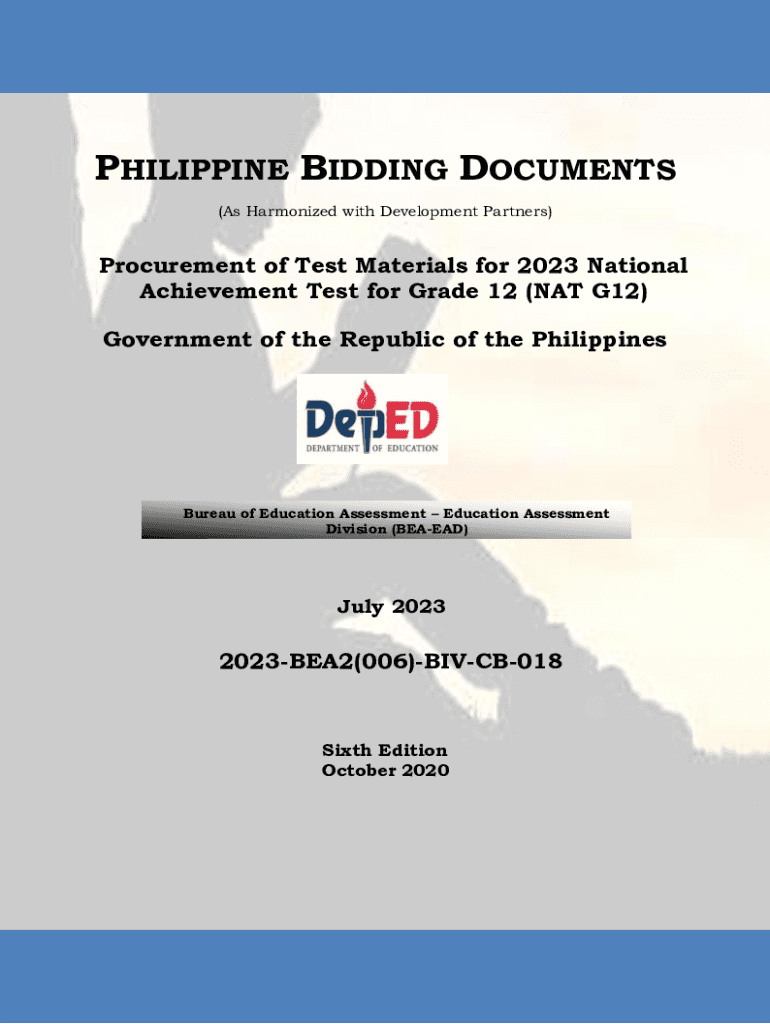 Fillable Online PHILIPPINE BIDDING DOCUMENTS Procurement of Fax Email ...