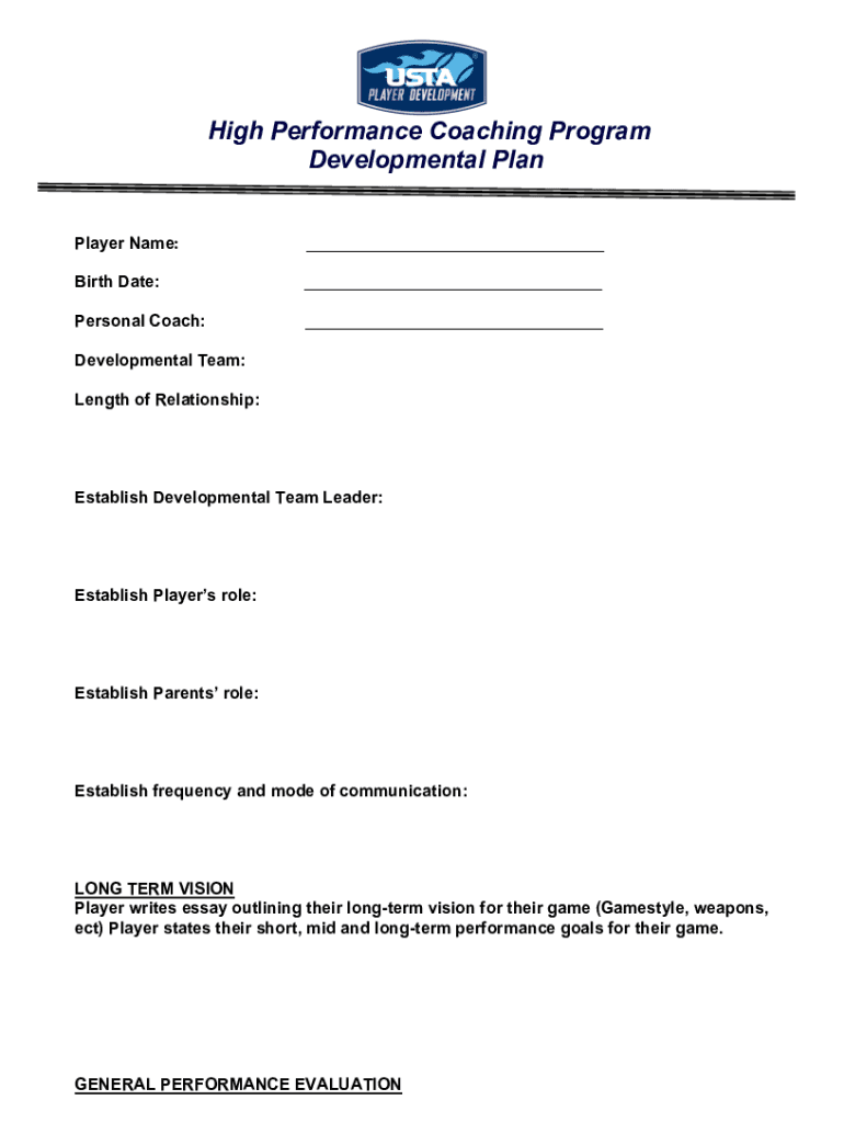 Fillable Online How To Develop a Coaching Plan For Your Team (Plus ... Fax Email Print - pdfFiller