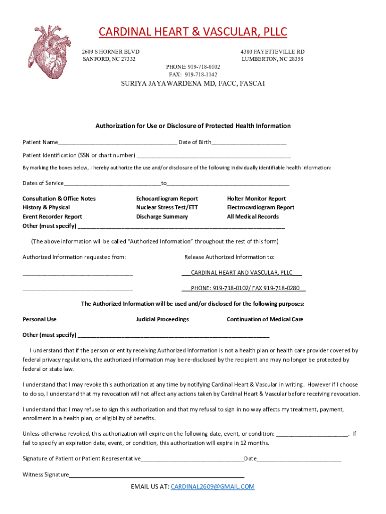 Fillable Online Cardinal clinical signs in the differentiation of heart ...