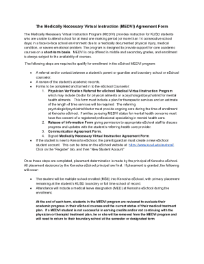 Fillable Online MEDVI Program Information and Agreement.docx Fax Email ...