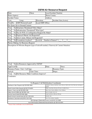 Fillable Online Air Request Form.xlsx Fax Email Print - pdfFiller