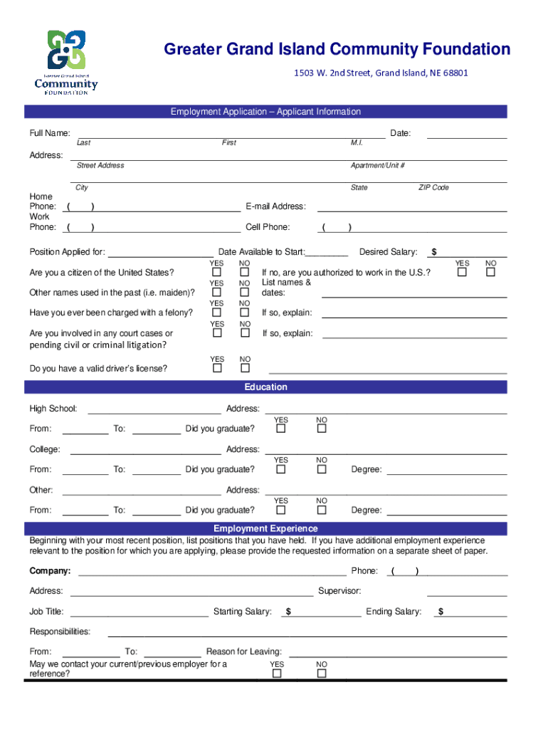 Fillable Online Grants - Requirements and Application Fax Email Print - pdfFiller