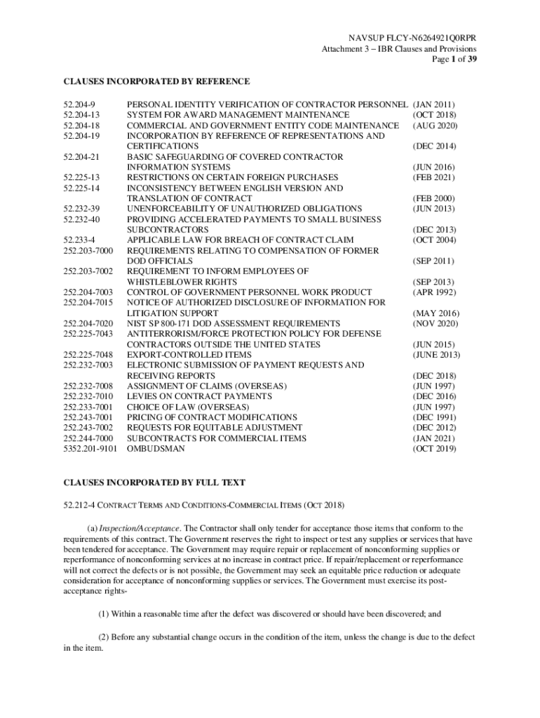 Fillable Online Basic Safeguarding of Contractor Information Systems ...