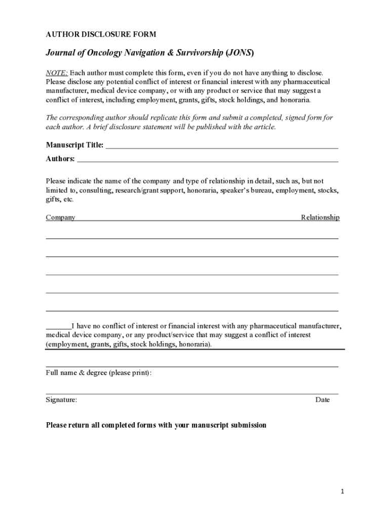 Fillable Online 2020-Disclosure-Form.doc Fax Email Print - pdfFiller