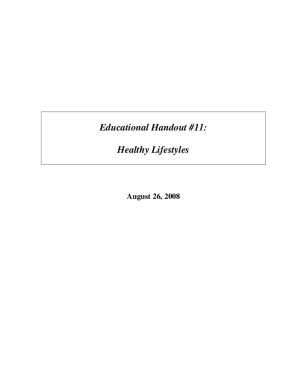 Fillable Online Educational Handout Template - Venngage Fax Email Print ...