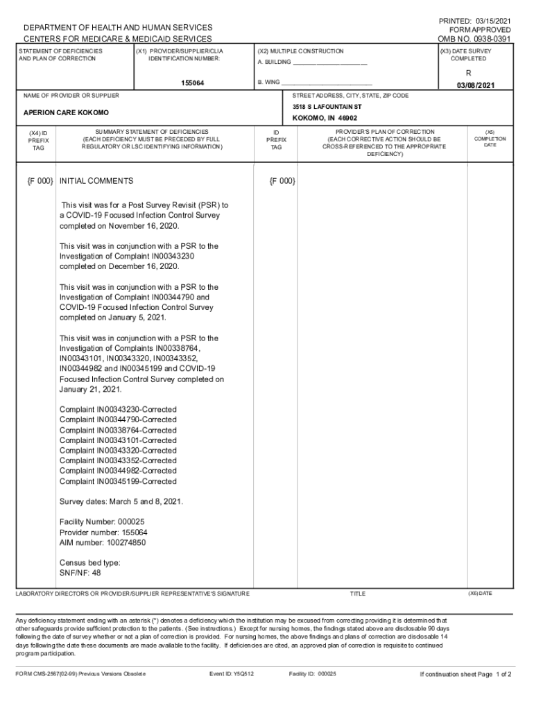 Fillable Online Medicare Program; Approved Renewal of Deeming ... Fax ...