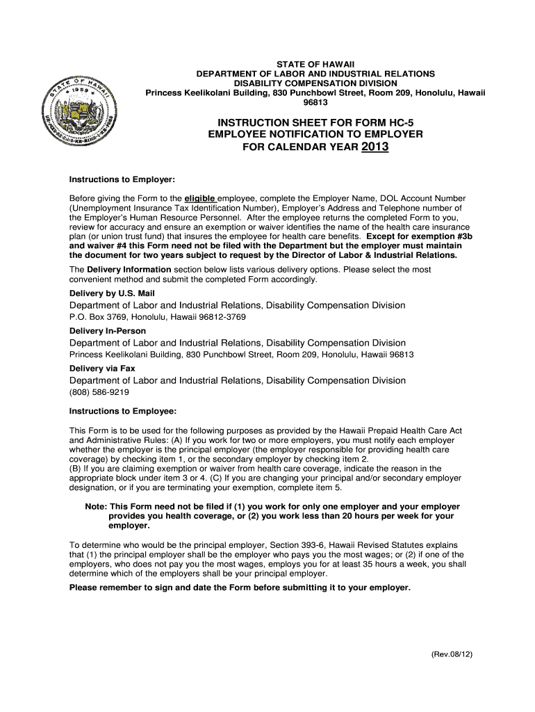 Fillable Online Before giving the Form to the eligible employee ...