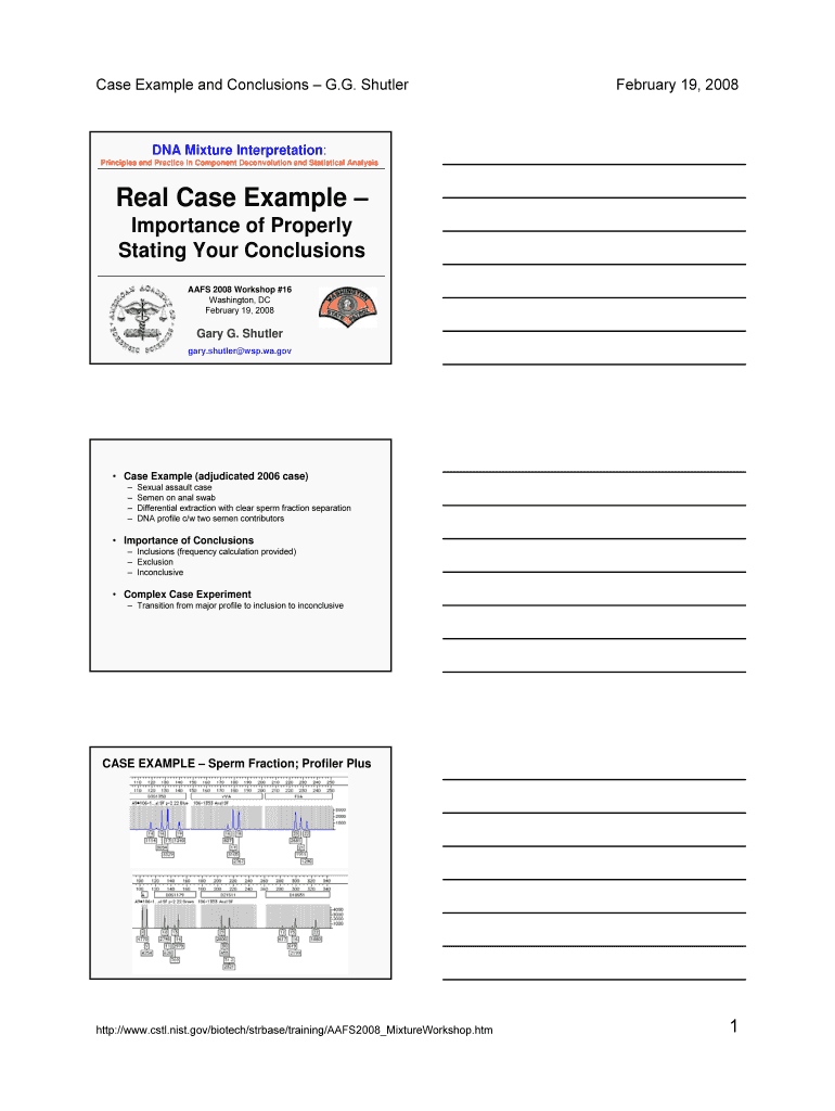 Fillable Online cstl nist Real Case Example Importance of Properly ...