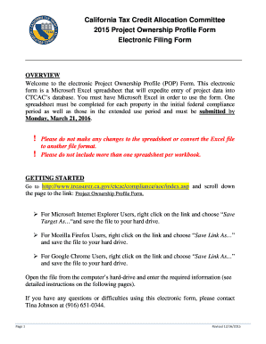 Fillable Online treasurer ca Electronic Filing Form California Tax ...