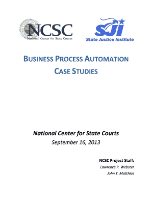 Fillable Online courts mi NCSC Project Staff: Fax Email Print - pdfFiller