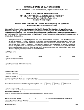 Fillable Online OF MILITARY LEGAL ASSISTANCE ATTORNEY Fax Email Print ...