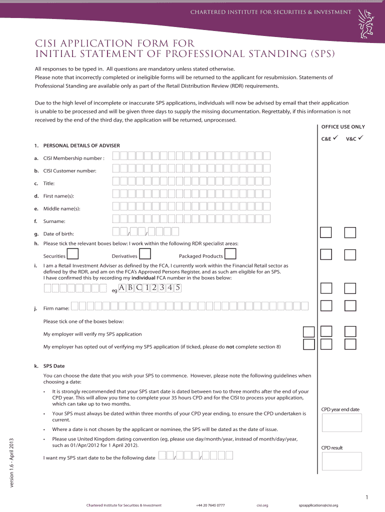 Fillable Online Sps application form 2012_init_written - Copy.indd ...