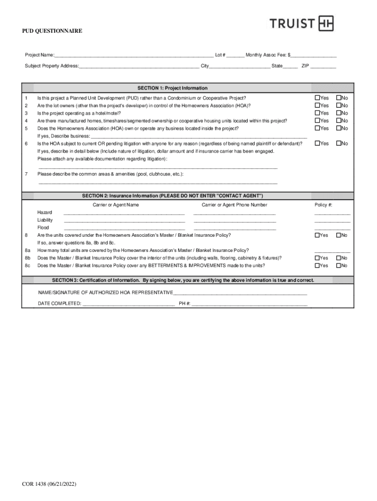 Fillable Online PLANNED UNIT DEVELOPMENT (PUD) APPLICATION ... Fax ...