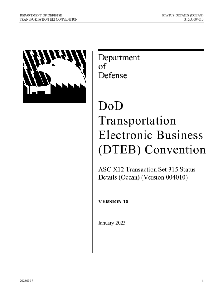 Fillable Online DoD Electronic Data Interchange (EDI) Convention. ASC ...