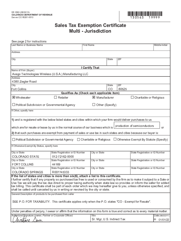 Fillable Online ATWMCO Multi-Jurisdiction Resale Exemption Cerficiate ...