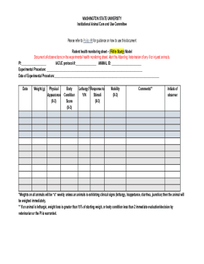 Fillable Online iacuc wsu health-monitoring-sheet-pdf.pdf - wsu iacuc ...
