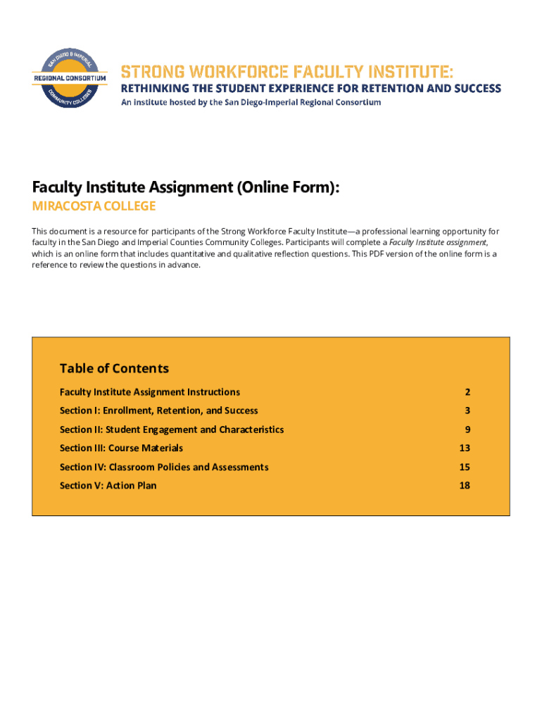 Fillable Online hub miracosta Strategic Planning and Budget Cycle Three-Year Rolling ... Fax ...