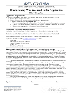 Fillable Online Special Events Calendar - VA Center for Development and ...