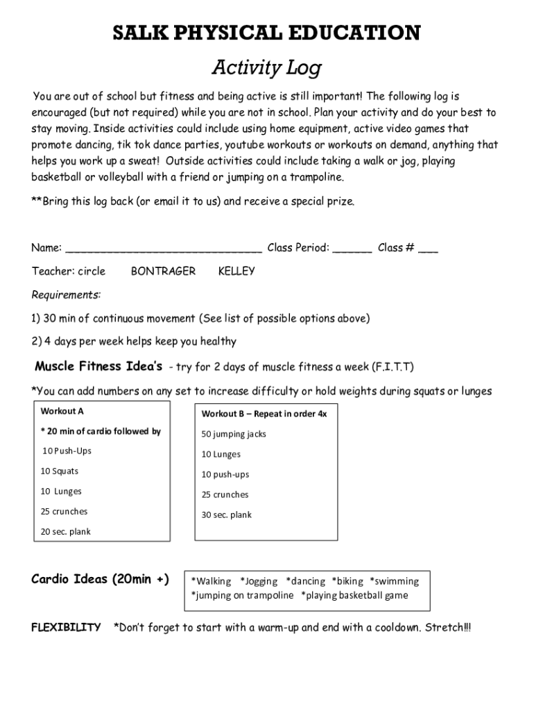Fillable Online Physical Activity in Individuals with Down Syndrome Fax Email Print - pdfFiller