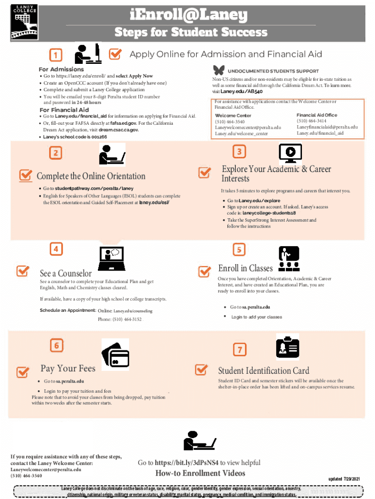 Fillable Online Steps for Student Success Fax Email Print - pdfFiller