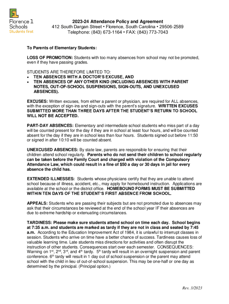 Fillable Online Student Services / Attendance/Truancy Information Fax ...