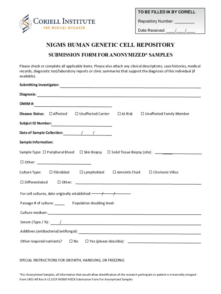 Fillable Online Preparing IRB Protocols for Submission to the NIGMS ...