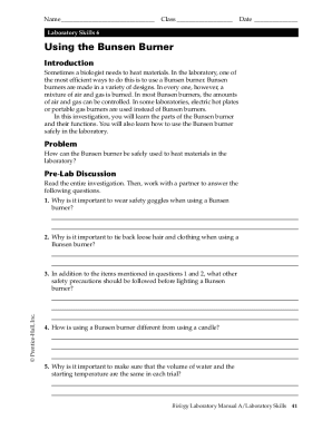 Fillable Online Organic laboratory Heat Sources Fax Email Print - pdfFiller