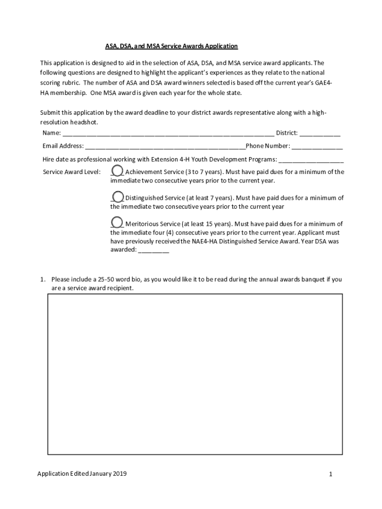 Fillable Online Service Award Template - 10+ Free Word, PDF Documents ...