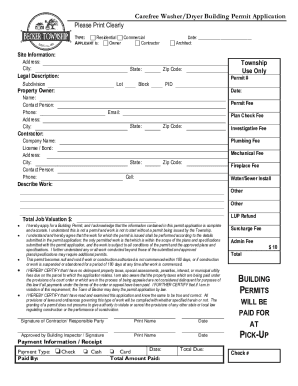 Fillable Online commercial-building-applications-and-forms. ... Fax Email Print - pdfFiller