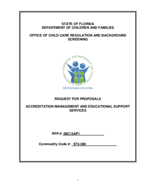 Fillable Online STATE OF FLORIDA FLORIDA OFFICE OF EARLY ... Fax Email ...