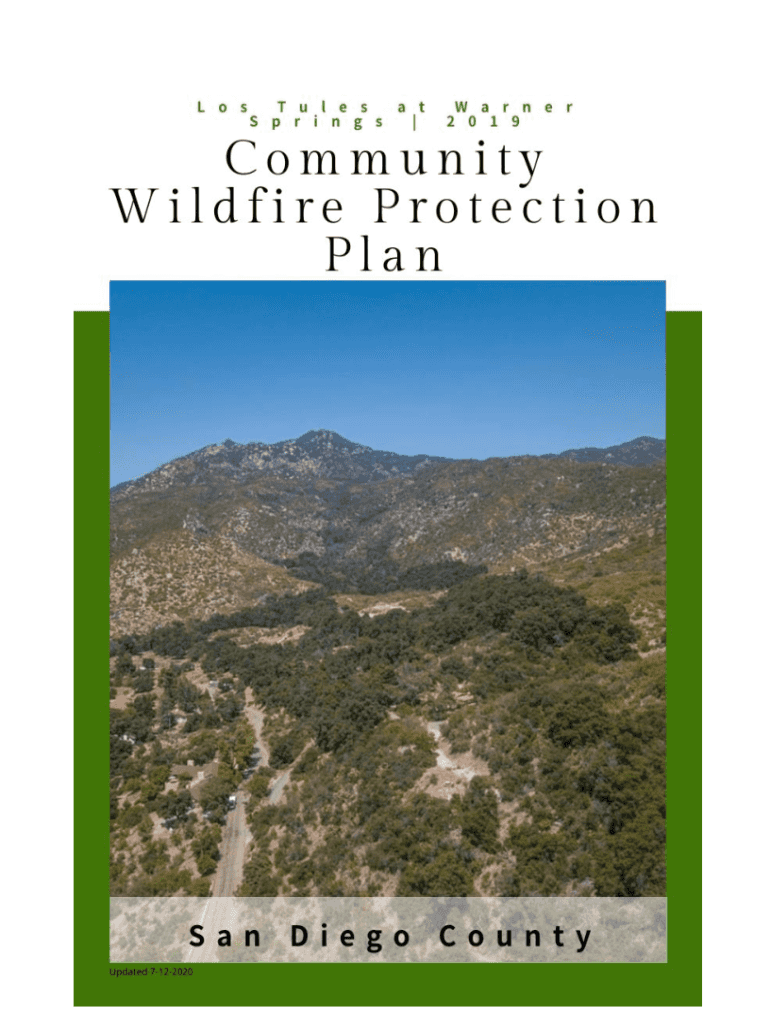Fillable Online Community Wildfire Protection Plan - Clear Creek County ...