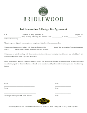 Fillable Online Lot Reservation Request FormOhio University Fax Email ...