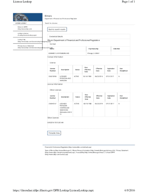 Fillable Online License Look-Up - eLicense Ohio Fax Email Print - pdfFiller