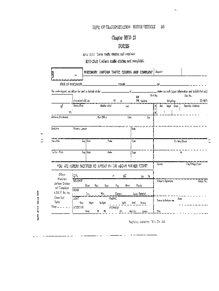Fillable Online docs legis wisconsin Administrative Register Fax Email ...