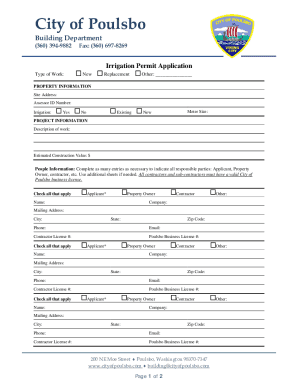 Fillable Online Meter Size: Fax Email Print - pdfFiller