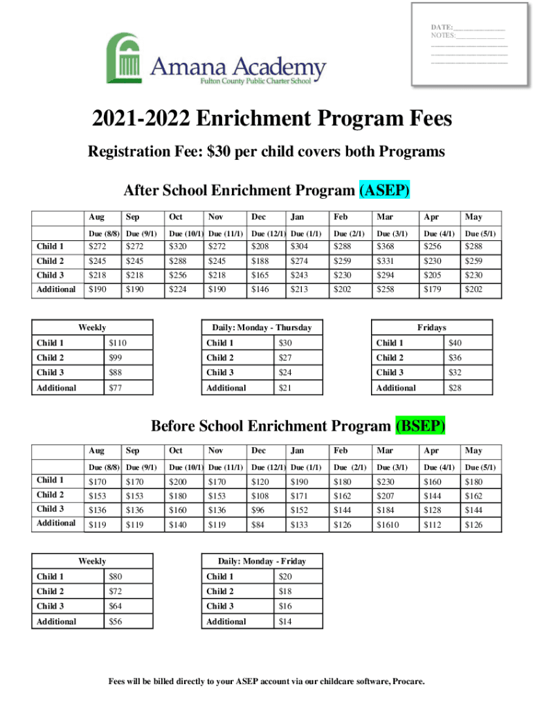 Fillable Online School Programs / Before and After School Enrichment Fax Email Print - pdfFiller