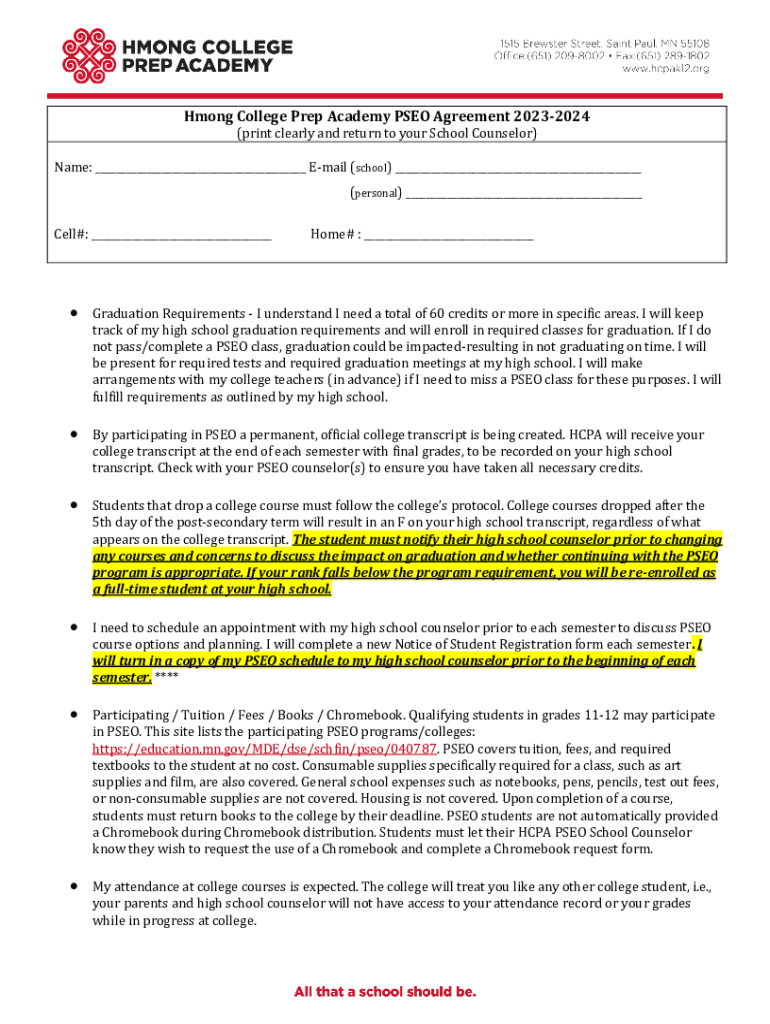 Fillable Online Hmong College Prep Academy's post Fax Email Print - pdfFiller