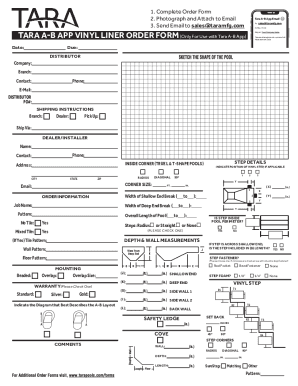 Fillable Online Latham Liner Order Form - Fill Online, Printable ...