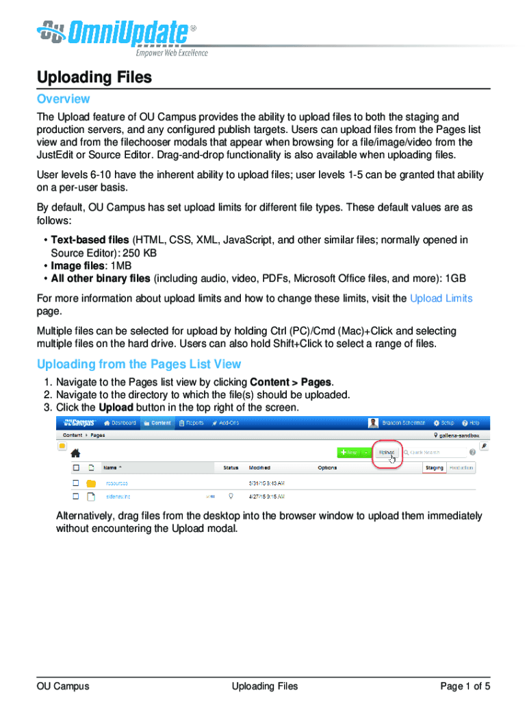 Fillable Online CMS Uploading FilesOmni CMSWeb Services Fax Email Print - pdfFiller